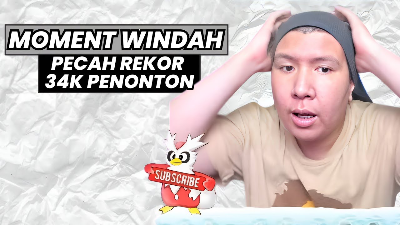 Moment Windah Pecah Rekor 34K Penonton - YouTube