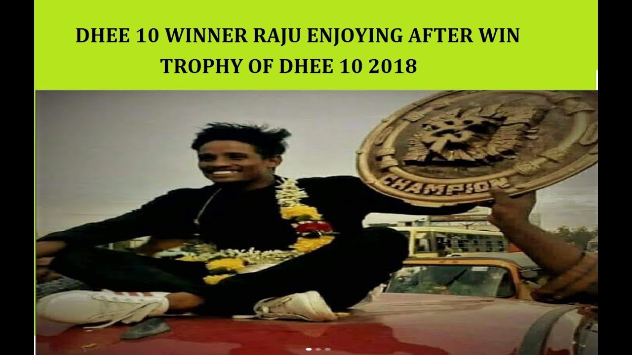 Dhee 10 Finalist Contestant Raju And Aqsa Dance Toghther in back Stage ...