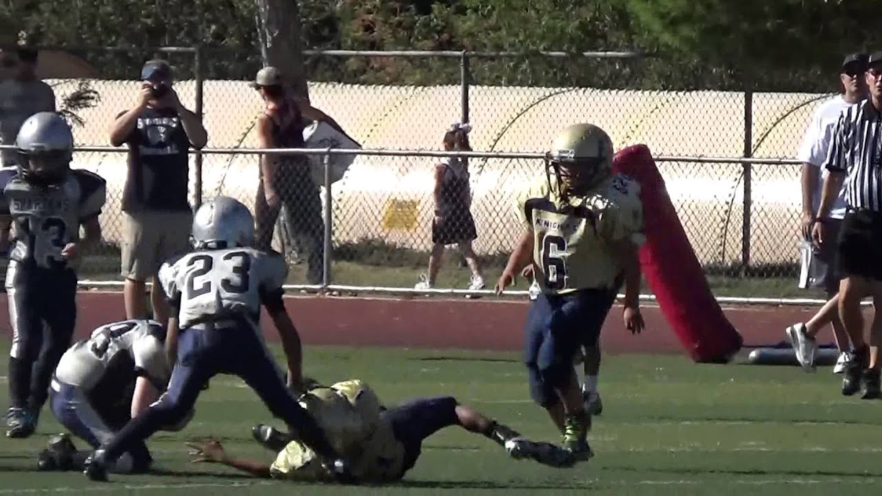 Ox Knights BG vs Saugus Spartans 8/30/14 - YouTube