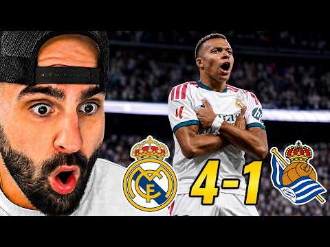 MBAPPE WTF DID WE JUST WITNESS... | REAL MADRID 4-1 REAL SOCIEDAD