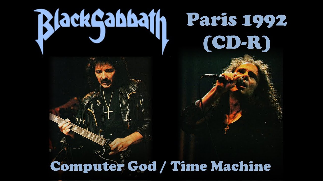 Black Sabbath - Computer God / Time Machine - Live in Paris 1992 (CD-R ...