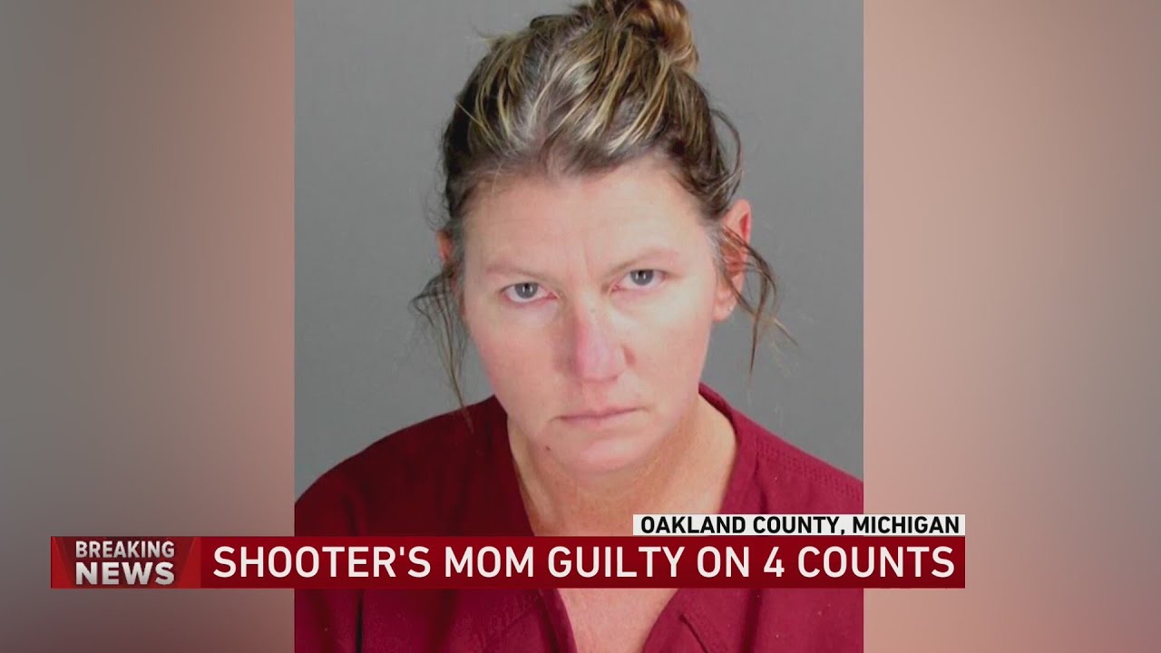 Jury finds Michigan school shooter’s mother Jennifer Crumbley guilty of ...
