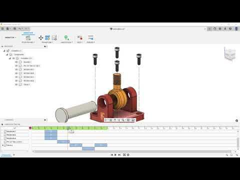 Autodesk Fusion | Module 9: Creating an animation for assembly ...