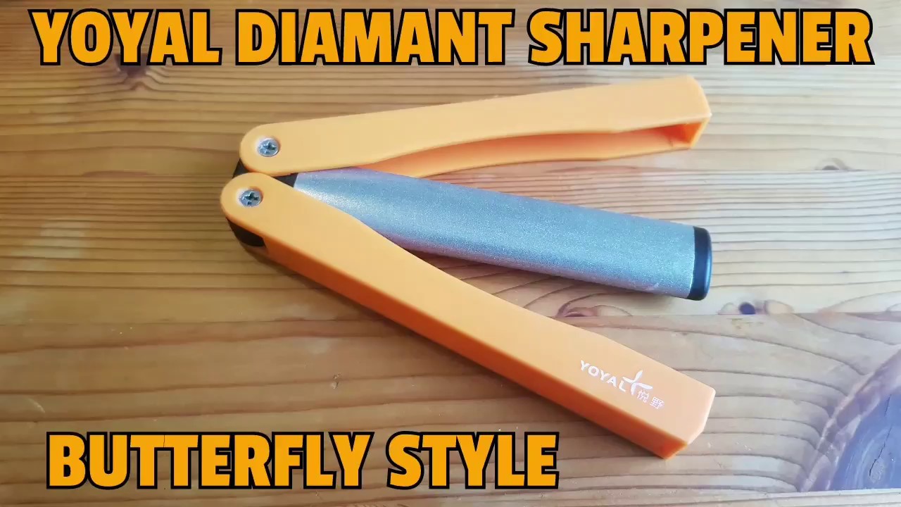 YOYAL BALISONG Diamant Sharpener • Butterfly Style - YouTube