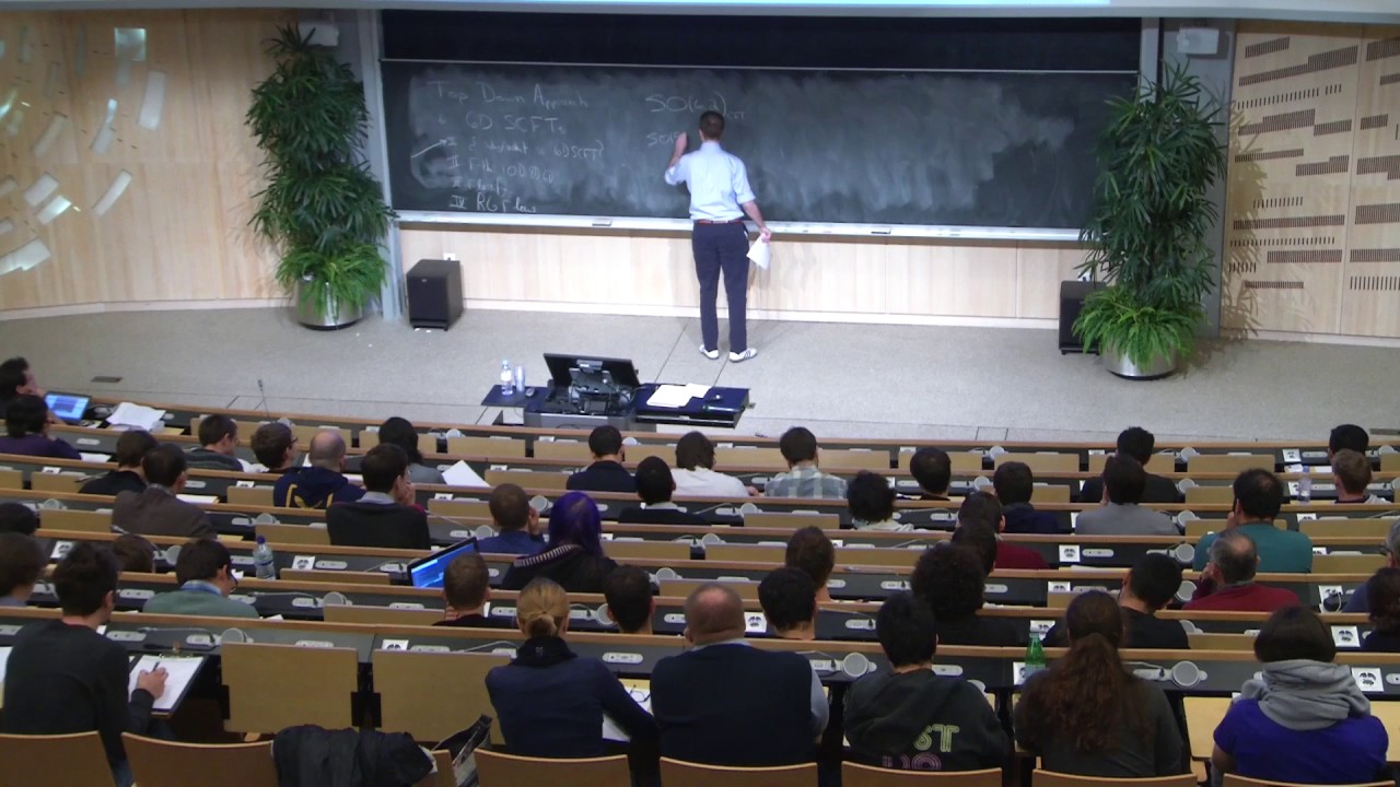 Jonathan Heckman - Top down approaches to 6d SCFTs - Lecture 1 - YouTube