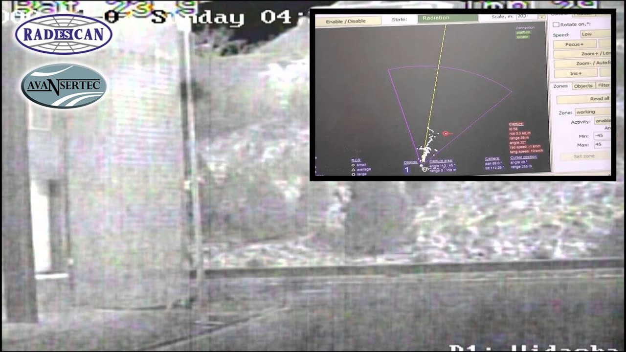 Radescan - Technical demo: Standalone system test - YouTube
