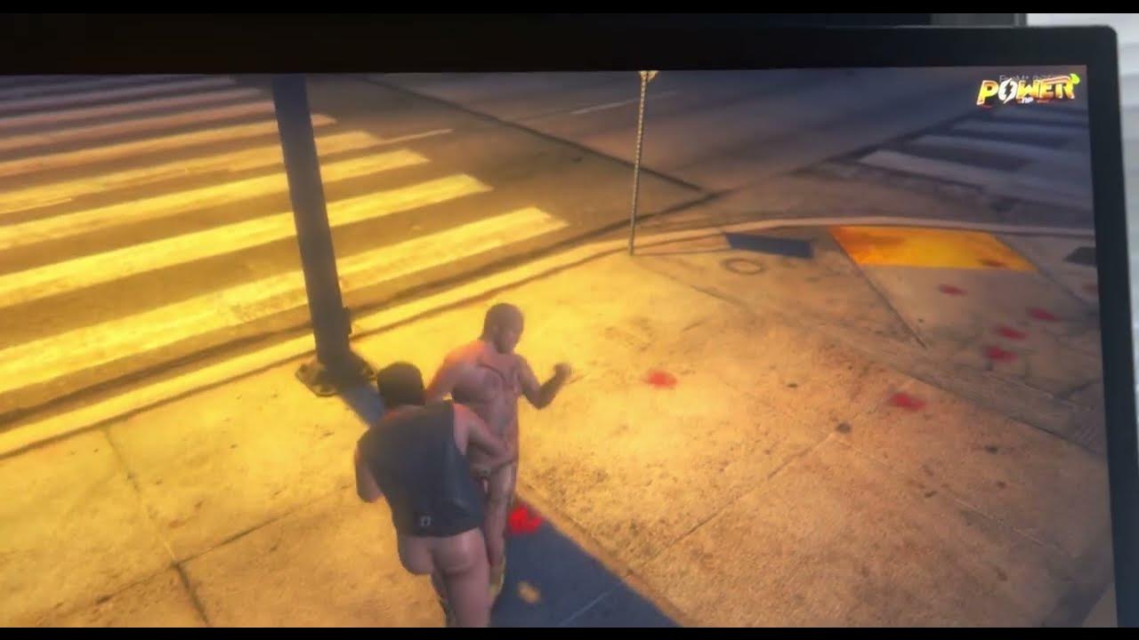 Two butt naked men fighting at night!#funny #fyp #fivem #gtav - YouTube