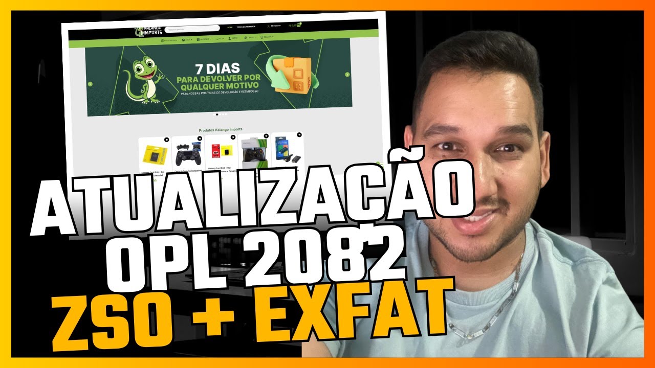 COMO ATUALIZAR O OPL 1.2.0 Nova beta 2082 ZSO + EXFAT - YouTube
