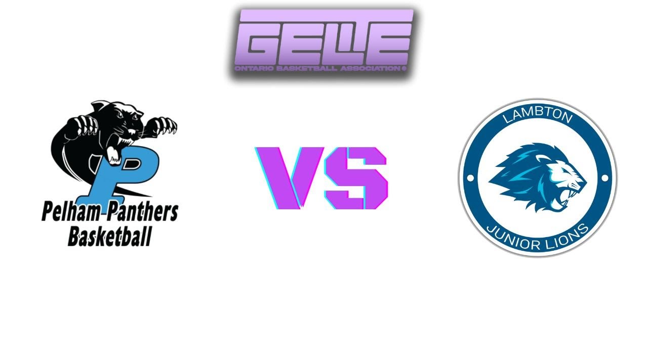 Pelham Panthers Jr. vs. Lambton Jr Lions | G-Elite Juniors - Session 3 ...