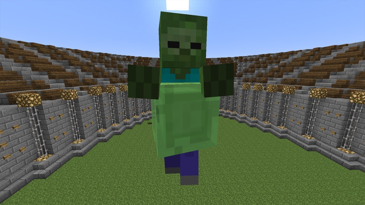 CRIATURAS MINECRAFT: ZOMBIE-SLIME - YouTube