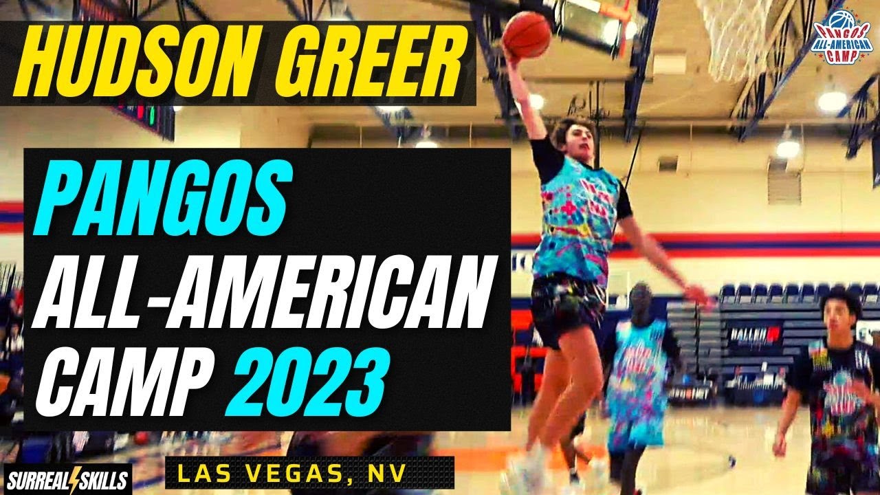 HUDSON GREER (CLASS of 2025 ) at the Pangos All-American Camp in Las ...