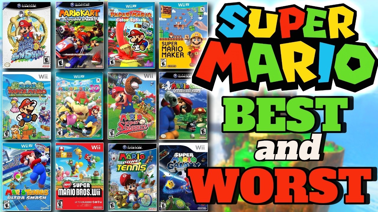 The BEST and WORST Mario Games! - YouTube