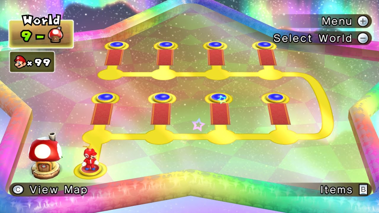 New Super Mario Bros. Wii World 9 Playthrough - YouTube