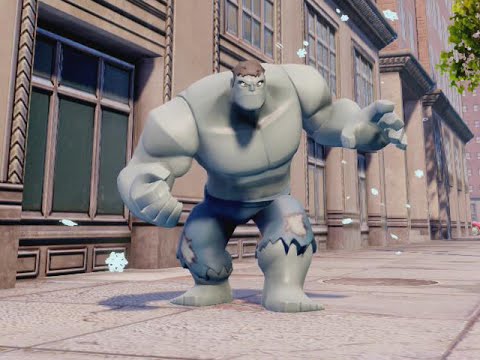 DISNEY INFINITY 2 MARVEL SUPERHEROES - GREY HULK - YouTube
