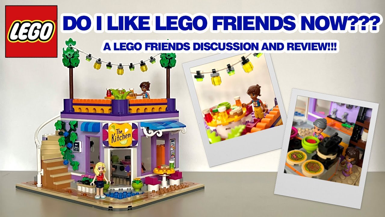 LEGO Friends Community Kitchen Review!!! - YouTube