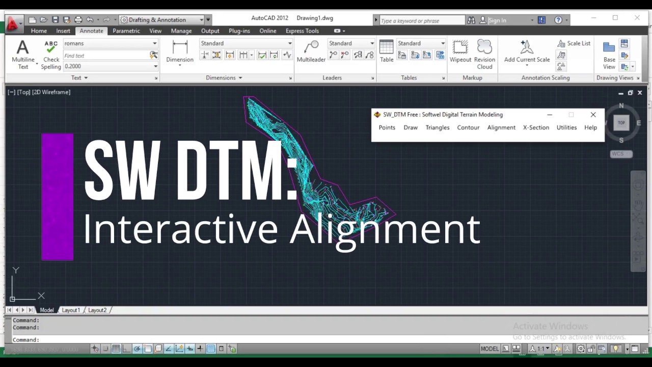 SW DTM: Interactive Alignment - YouTube
