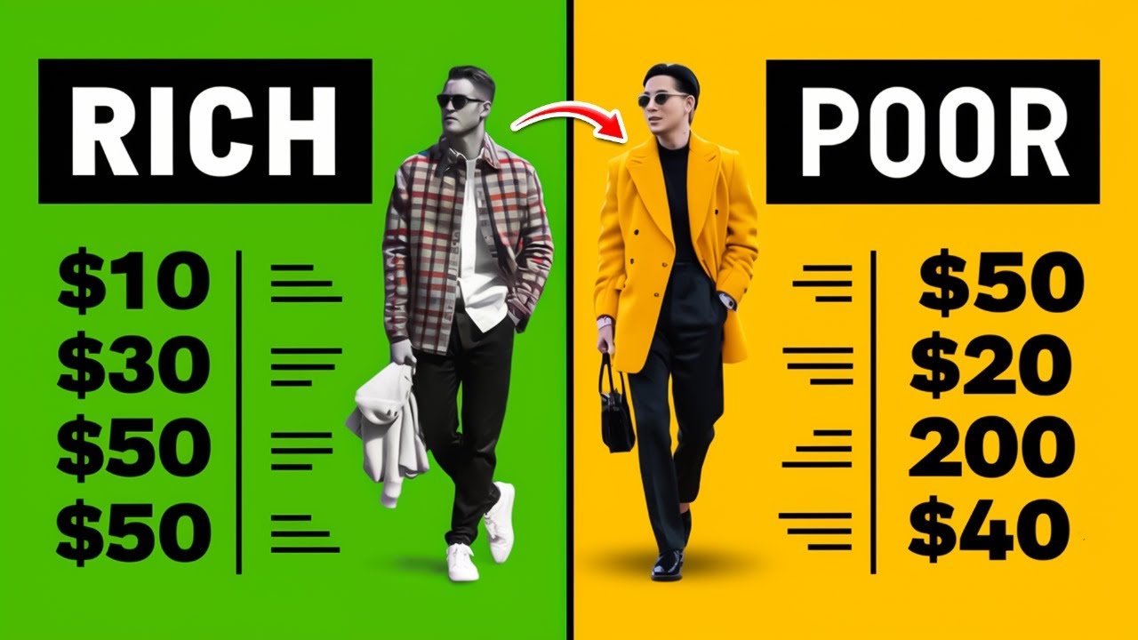 "Rich Vs Poor Fashion Hacks: Transform Your Outfit Anywhere & Anytime ...