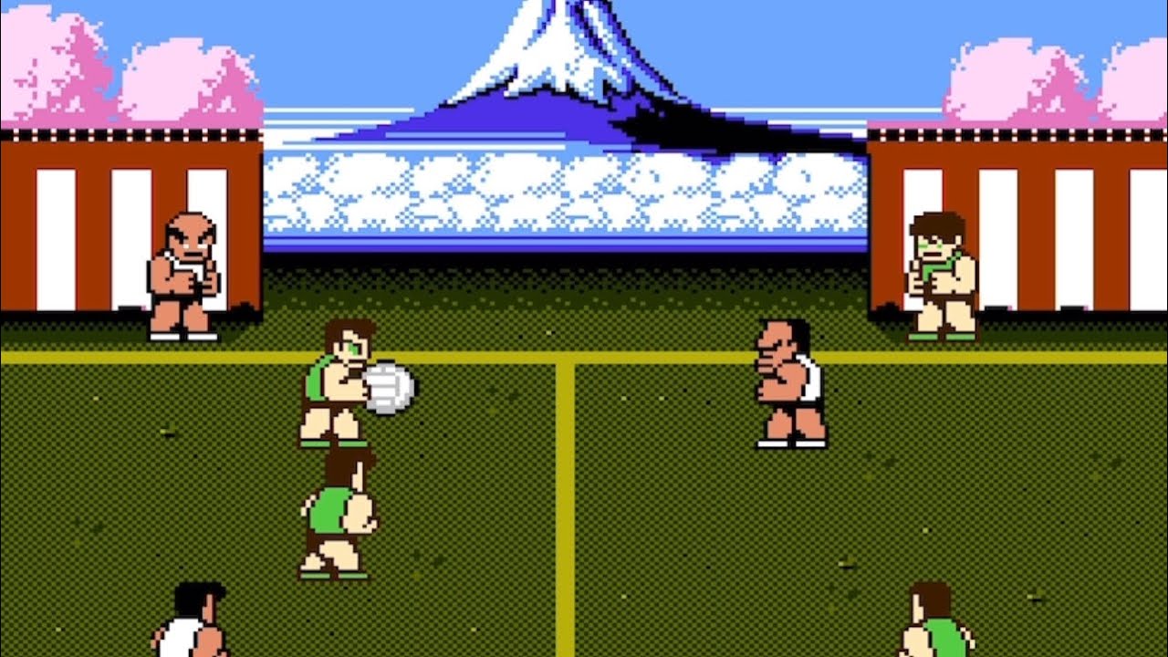 Playthrough | Super Dodge Ball (NES) - YouTube