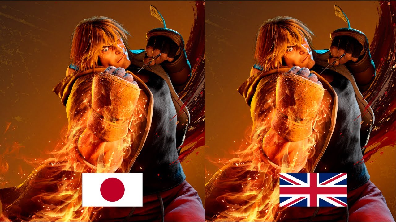 STREET FIGHTER 6 - KEN TRAILER JP vs ENG (4K) - YouTube