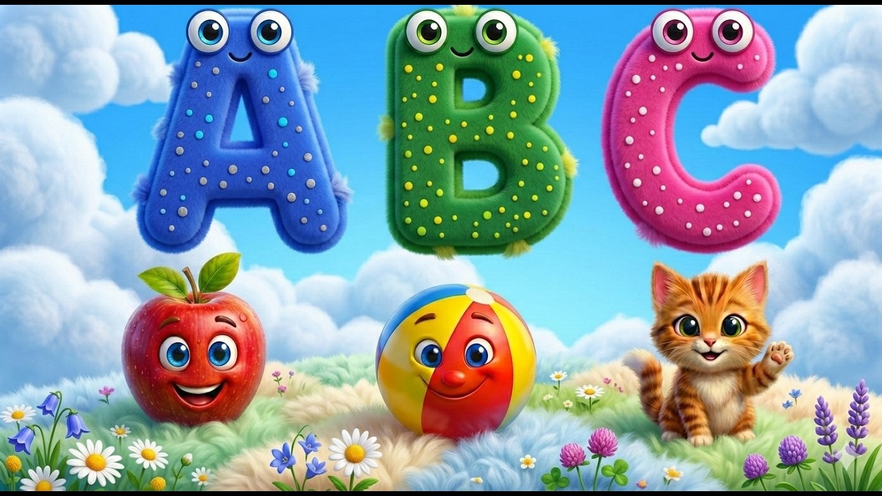 🔴 ABC Phonics Song 🎶 A for Apple 🍎 | Alphabet Song | Fun ABC Learning ...