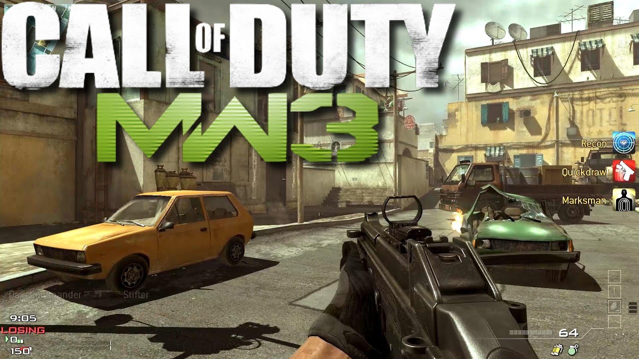 CALL OF DUTY MODERN WARFARE 3 Free for All Gameplay (No Commentary ...