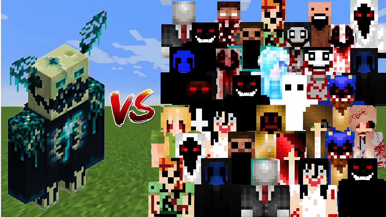 500 RENDOM MOBS VS DEMON WARDEN • MINECRAFT MOBS BATTLE • MINECRAFT ...