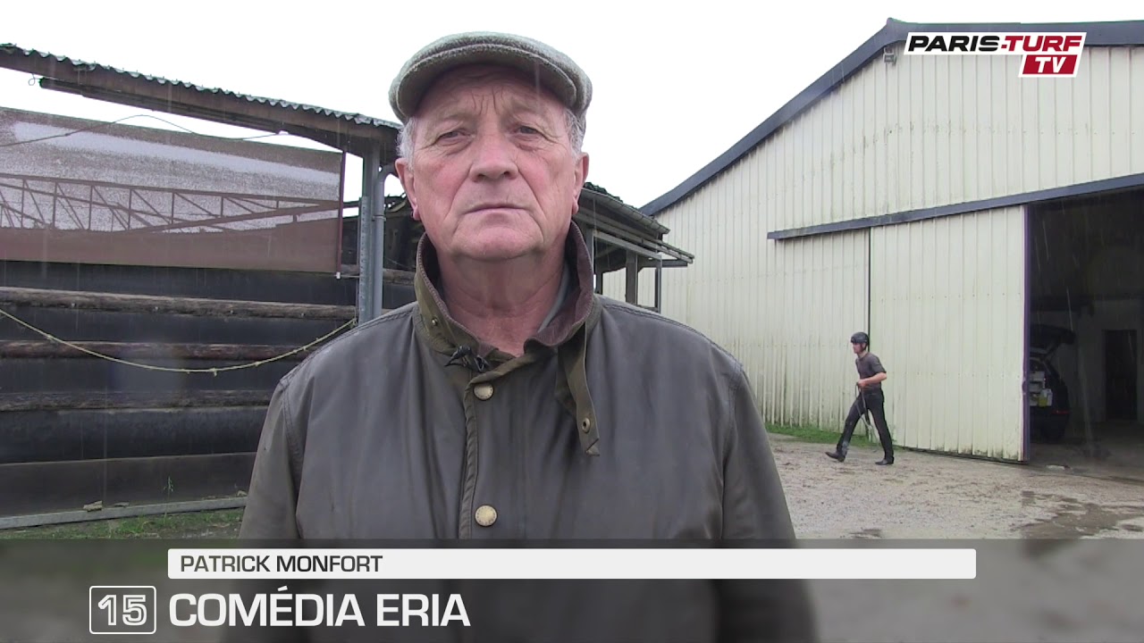 Paris-Turf TV - Patrick Monfort : Comédia Eria - YouTube