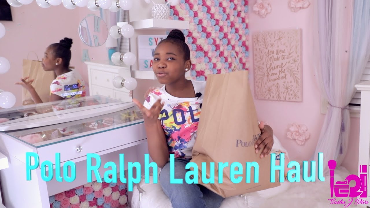 Polo Ralph Lauren Haul with Sasha J - YouTube