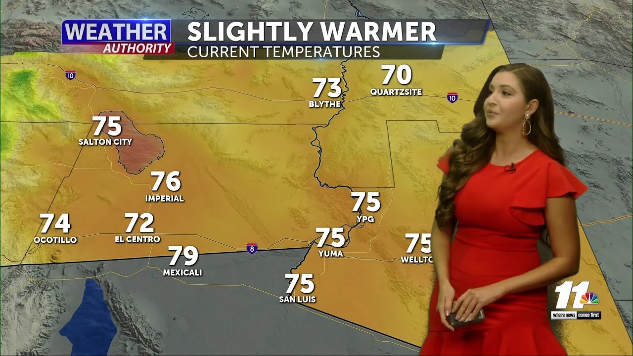 Weather Forecast with Melissa Zaremba - Wednesday 6 PM, October 25 ...