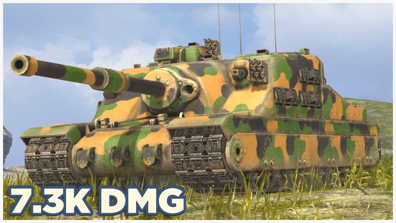 Tortoise • 7.3K DMG • 4 KILLS • WoT Blitz - YouTube