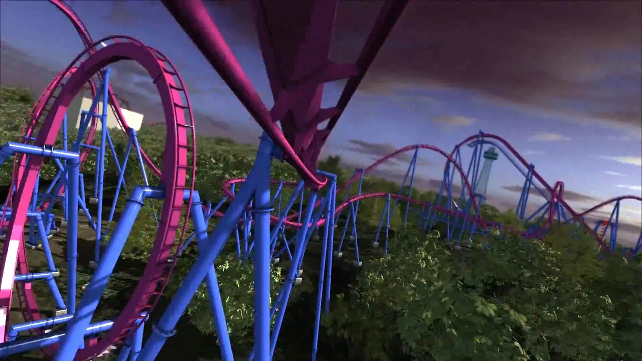 Banshee OnRide POV - King Island - Inverted Coaster 2014 - YouTube