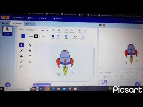 how to make rocket launch animation on scratch - YouTube