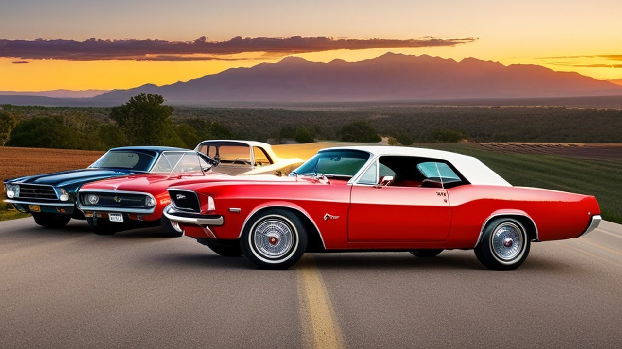 Classic Cars Through the Decades 1920s-2020s - YouTube