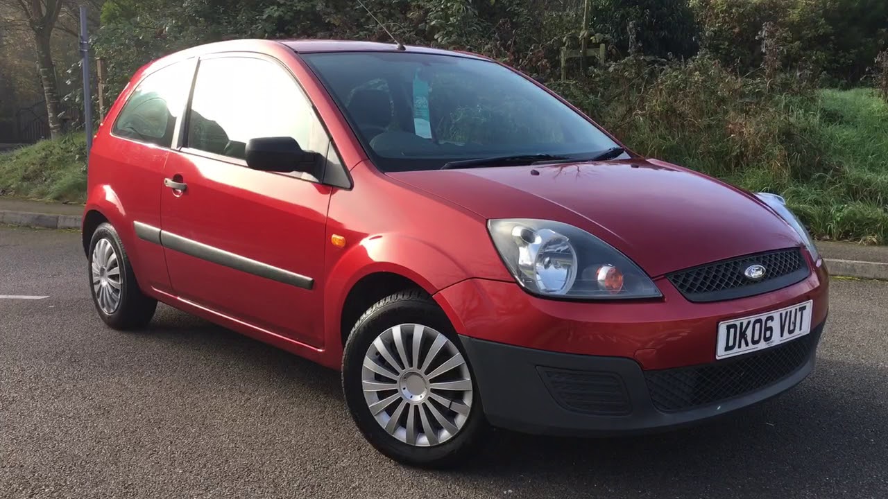 Ford Fiesta 06 red - YouTube