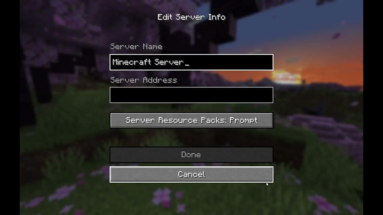 If you want to join shinchan Smp(public smp) ip address in the video ...