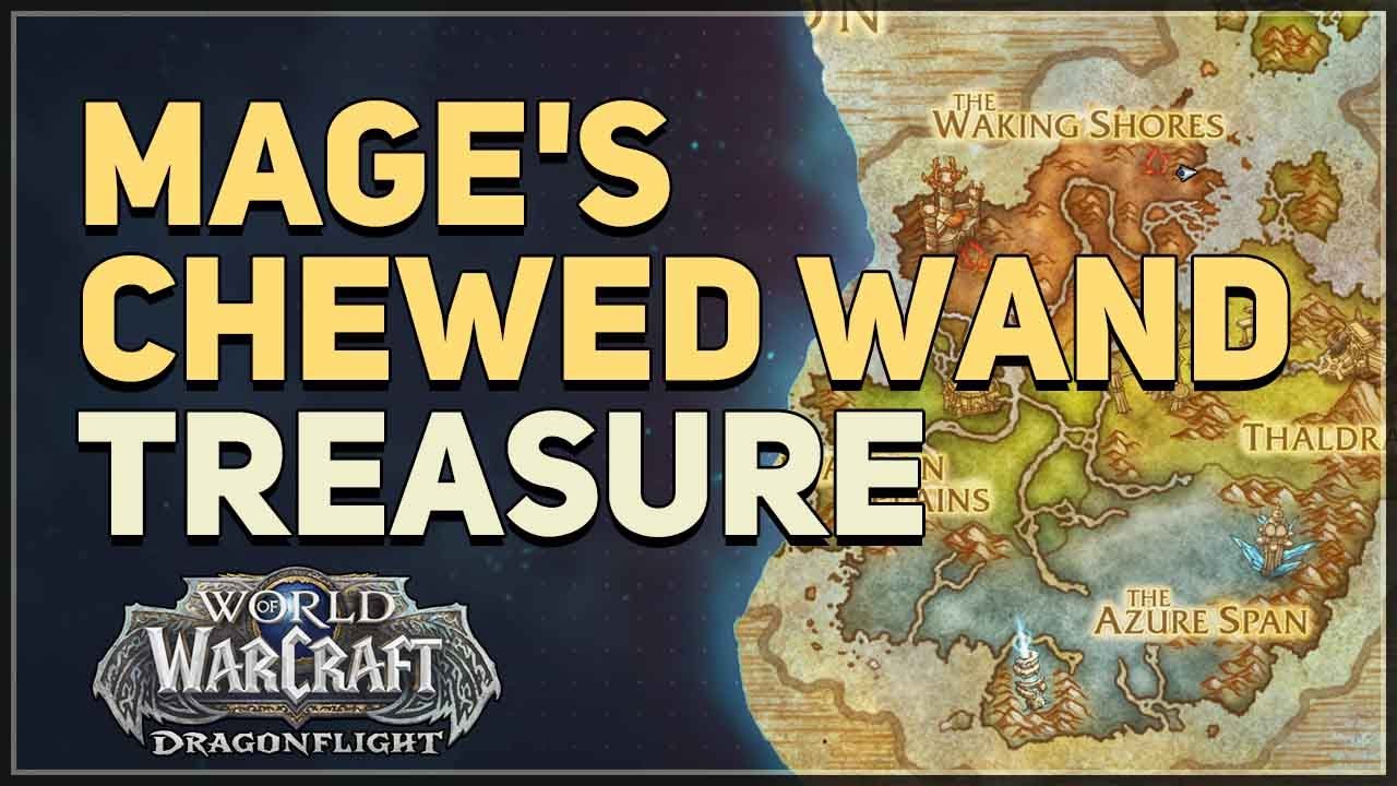 Mage's Chewed Wand WoW Treasure - YouTube