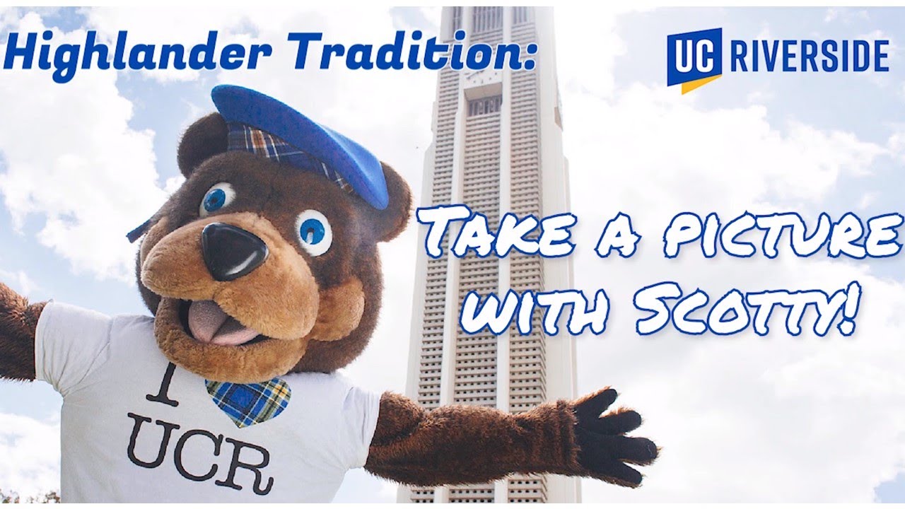 UCR Traditions - Take a Picture with Scotty - YouTube