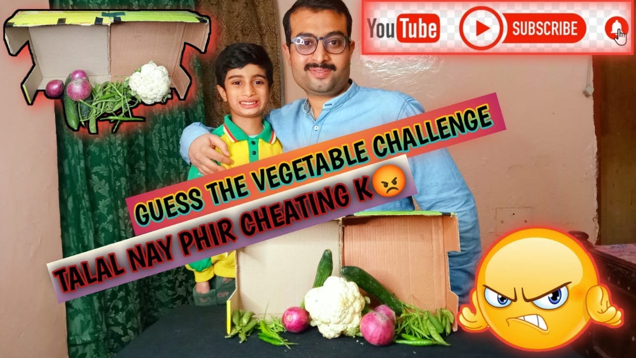 Guess the Vegetable Challenge | Vegetable Names | Food Challenge - YouTube