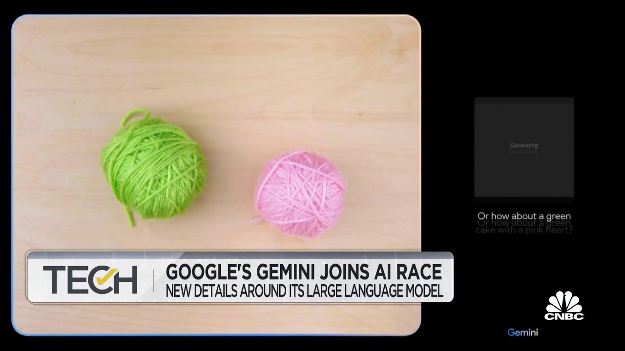 Google announces Gemini, its answer to ChatGPT - YouTube