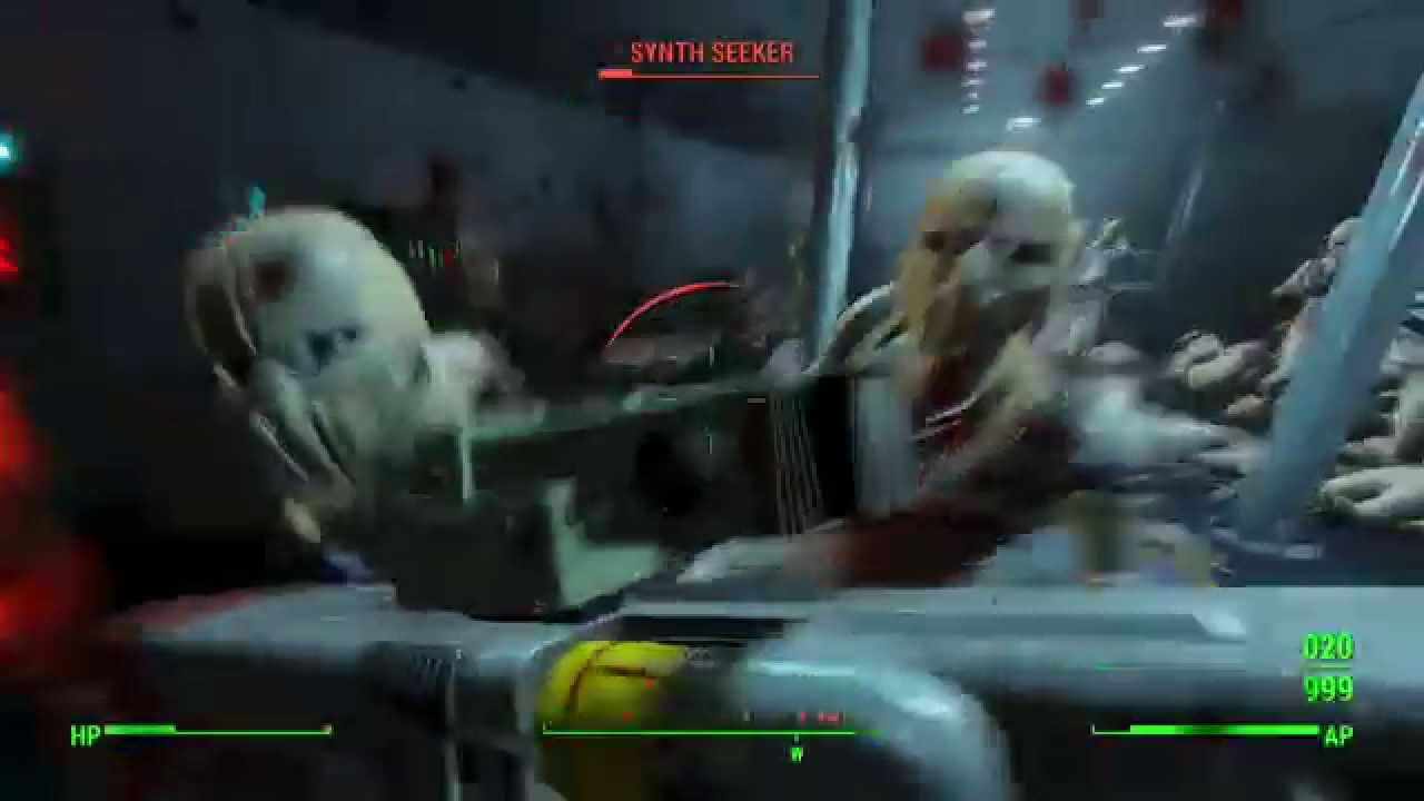 Fallout 4 institute :) killing shaun 3 - YouTube