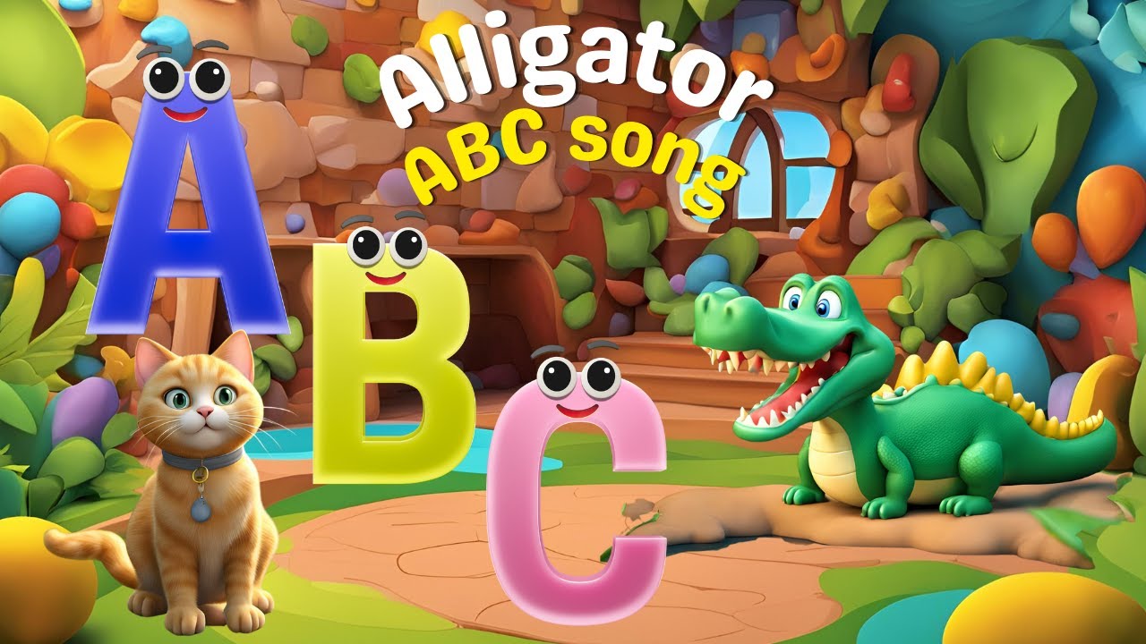 ABC phonics song | Nursery Rhymes for Toddlers | A for Alligator | ABC ...