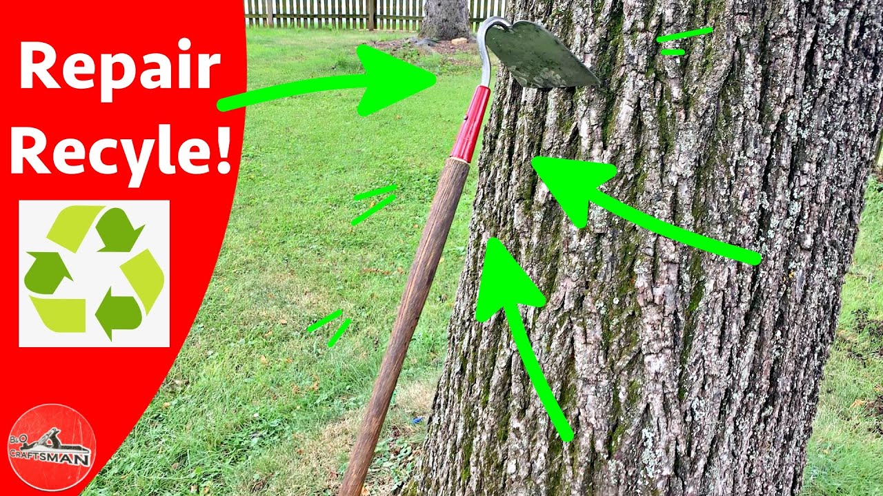 How to Restore old garden tools! - YouTube