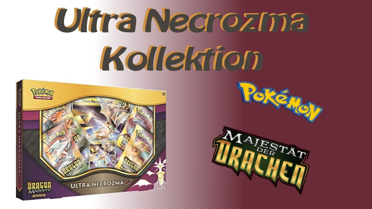 Pokemon Ultra-Necrozma GX Kollektion BOX Opening - YouTube