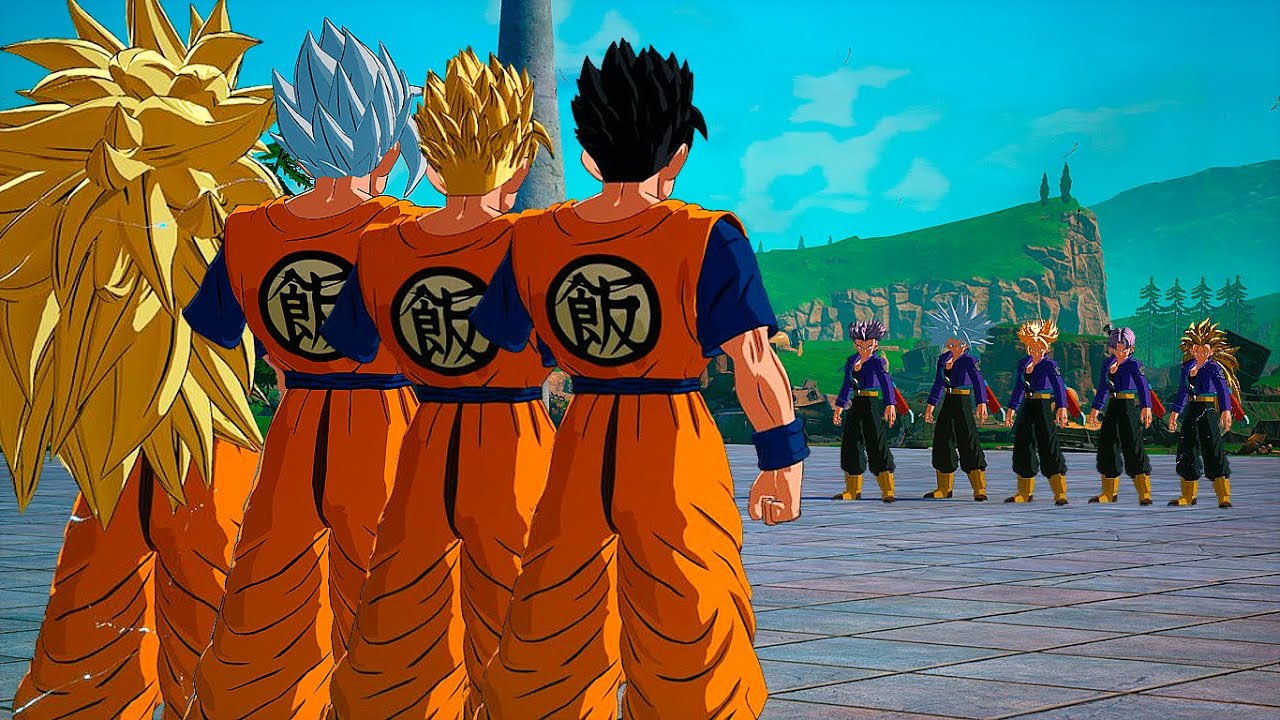 Future Gohan All Forms VS Future Trunks All Forms - Dragon Ball ...