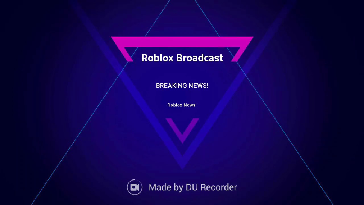 Roblox Broadcast 4 - YouTube