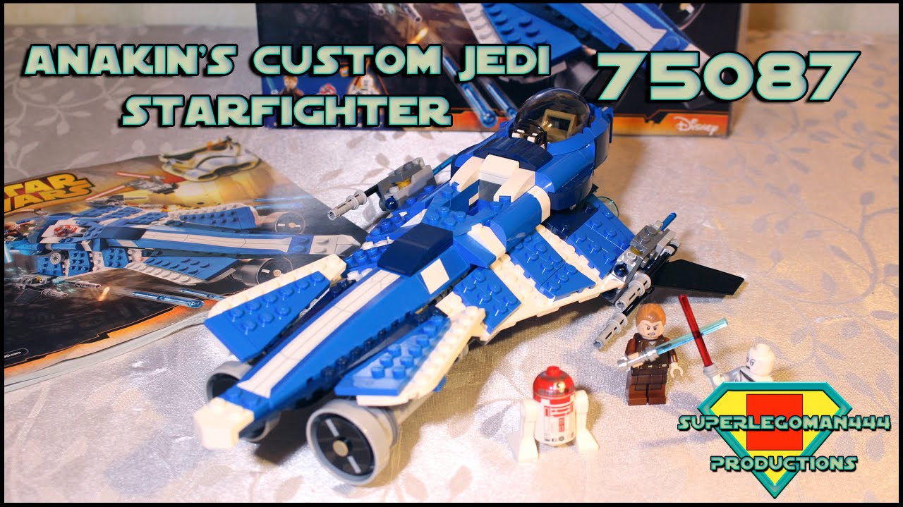 Lego Star Wars 75087 Anakin's Custom Jedi Starfighter (Azure Angel ...