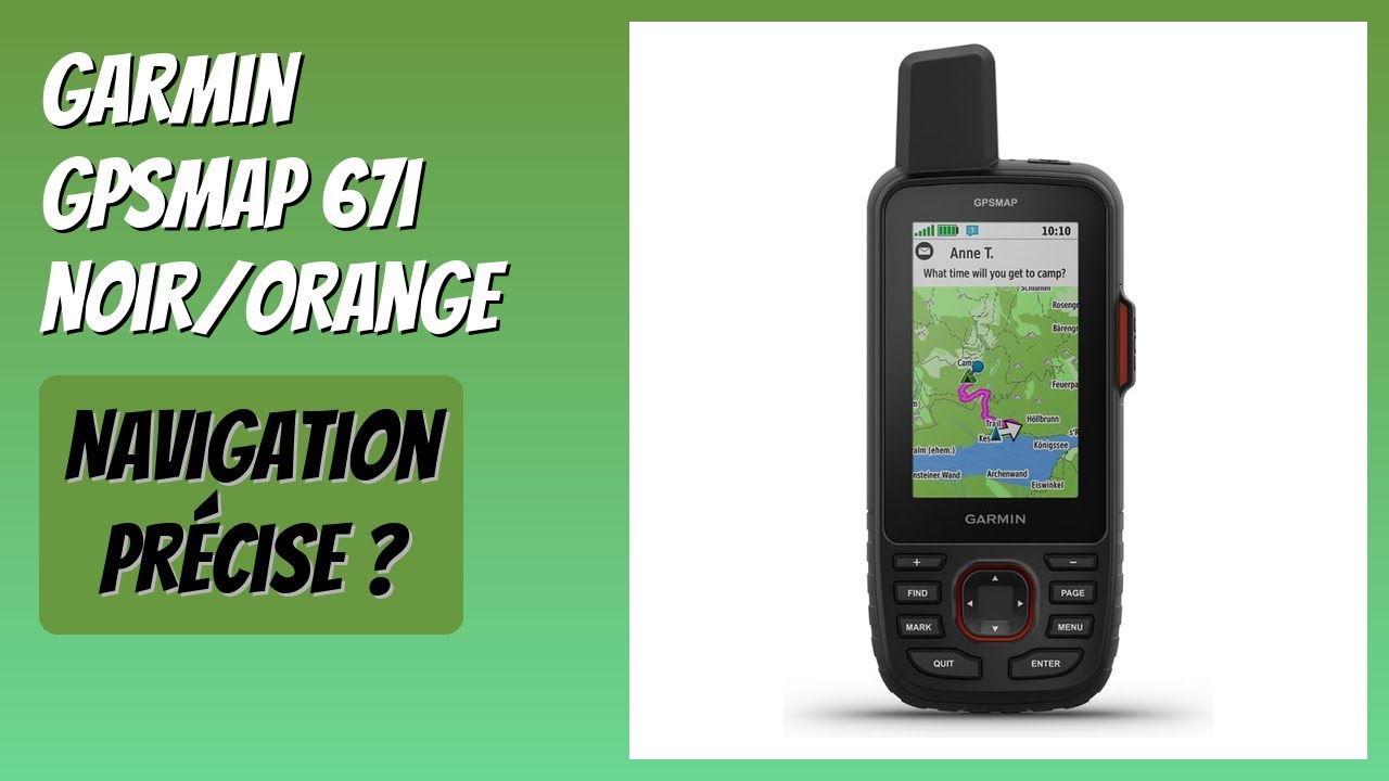 AVIS (2026): Garmin GPSMAP 67i noir/orange. DÉTAILS - YouTube