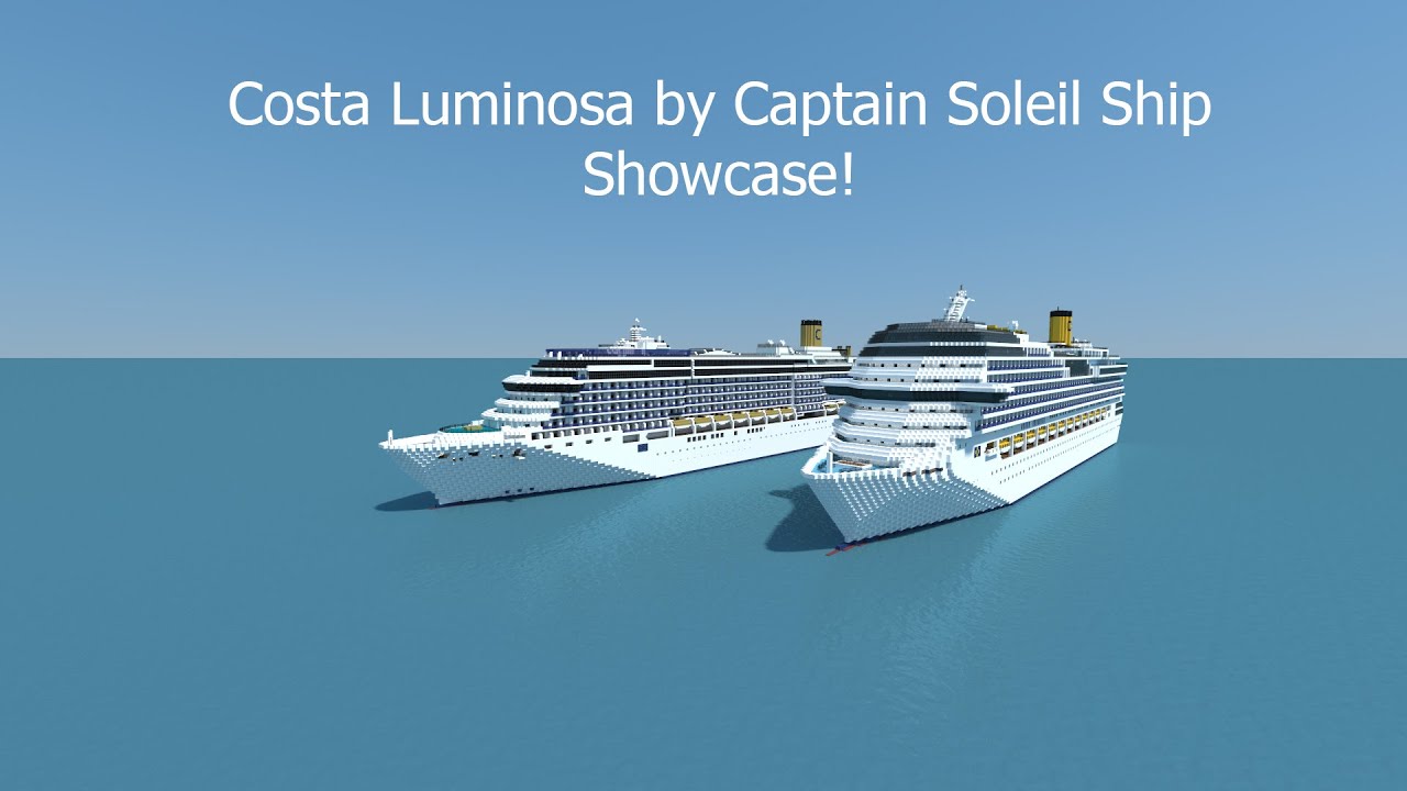 Costa Luminosa in Minecraft! Build Showcase Ep. 3 - YouTube
