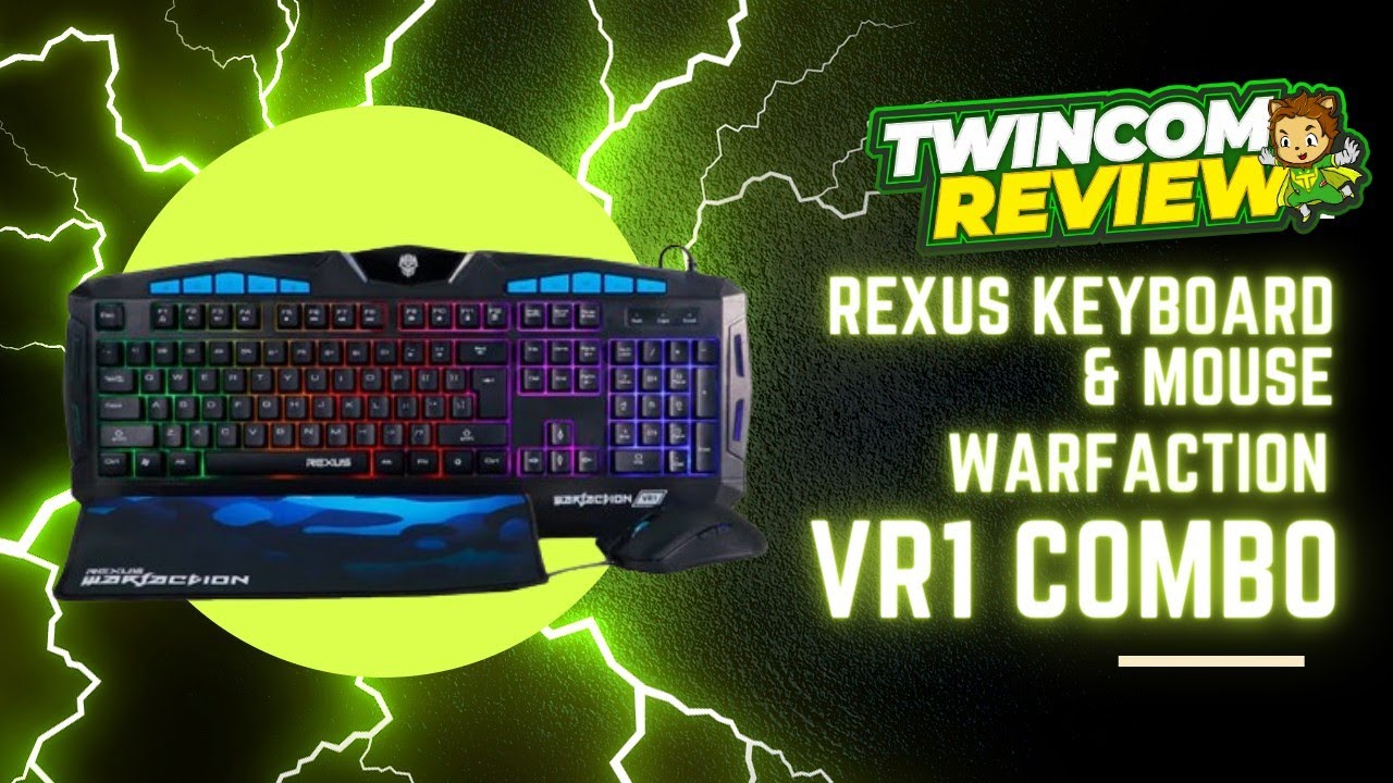 Unboxing keyboard dan mouse gaming rexus warfaction vr1 |Apa kah masih ...