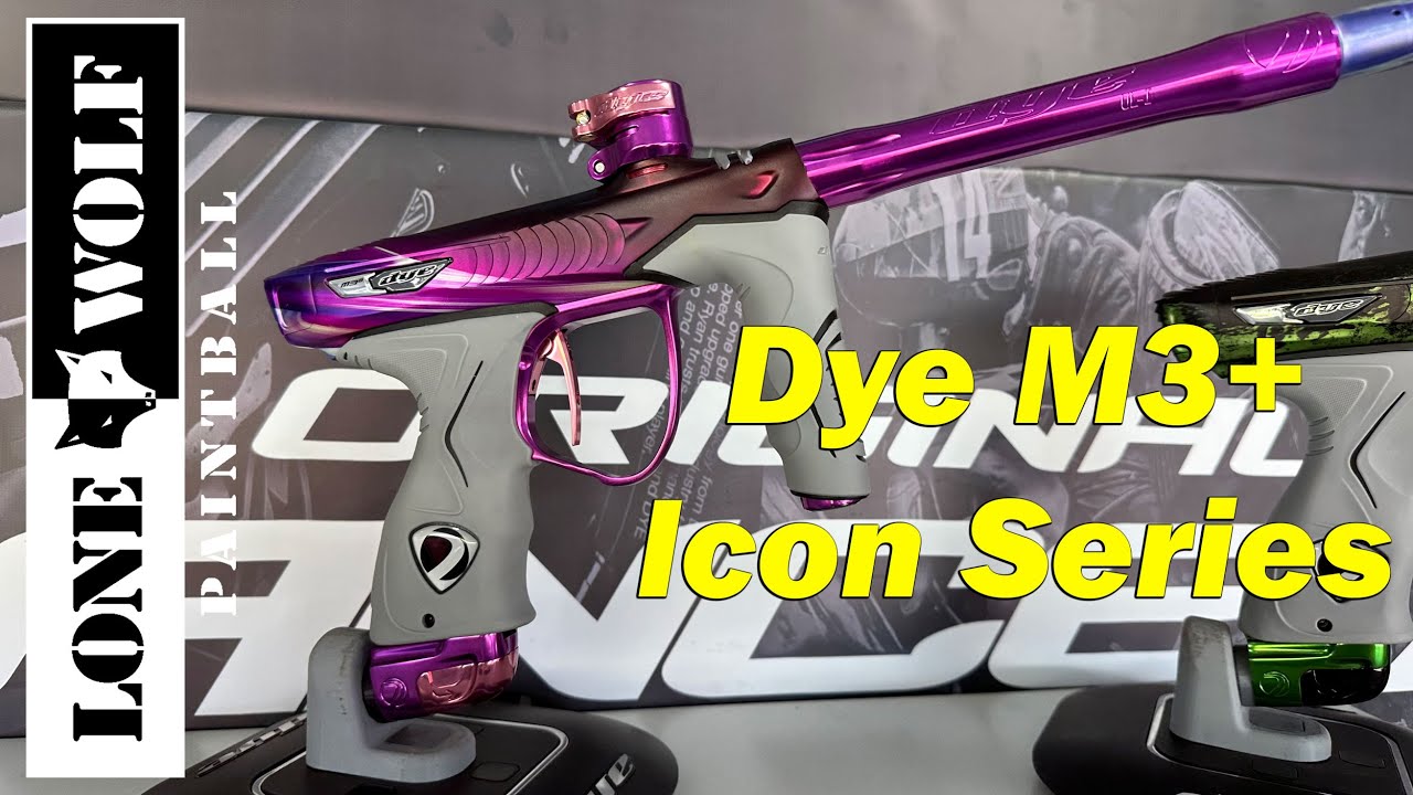 Dye M3+ Icon Series Paintball Gun | 2023 NXL World Cup | Lone Wolf ...